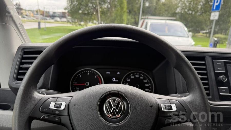 White Volkswagen Crafter 2021 in Riga, with an engine capacity of 2.00 L and mileage of 118 thousand km for 16500 €, photo 19 on AUTOMOTO.COM.LV