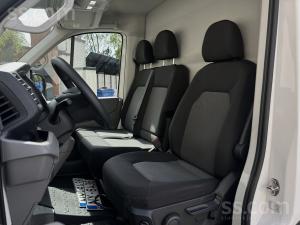 White Volkswagen Crafter 2024 in Riga, with an engine capacity of 2.00 L and mileage of 40 thousand km for 56950 €, photo 9 on AUTOMOTO.COM.LV