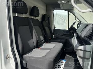 White Volkswagen Crafter 2024 in Riga, with an engine capacity of 2.00 L and mileage of 40 thousand km for 56950 €, photo 19 on AUTOMOTO.COM.LV