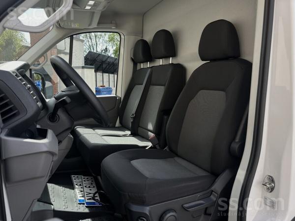 White Volkswagen Crafter 2024 in Riga, with an engine capacity of 2.00 L and mileage of 40 thousand km for 53950 €, photo 8 on AUTOMOTO.COM.LV
