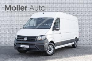 White Volkswagen Crafter 2025 in Riga, with an engine capacity of 2.00 L and mileage of 15 thousand km for 39900 €, photo  on AUTOMOTO.COM.LV