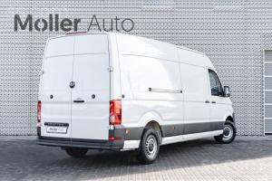 White Volkswagen Crafter 2025 in Riga, with an engine capacity of 2.00 L and mileage of 15 thousand km for 39900 €, photo 5 on AUTOMOTO.COM.LV