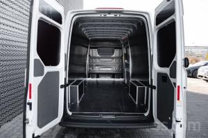 White Volkswagen Crafter 2025 in Riga, with an engine capacity of 2.00 L and mileage of 15 thousand km for 39900 €, photo 8 on AUTOMOTO.COM.LV