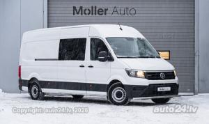 White Volkswagen Crafter 2019 in Jelgava, with an engine capacity of 2.00 L and mileage of 292 thousand km for 16909 €, photo 2 on AUTOMOTO.COM.LV
