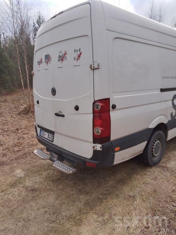 Balts Volkswagen Crafter 2006 Rīga, ar dzinēja tilpumu 2.50 L un nobraukumu 288 tūkst. km par 4900 €, foto 6 vietnē AUTOMOTO.COM.LV