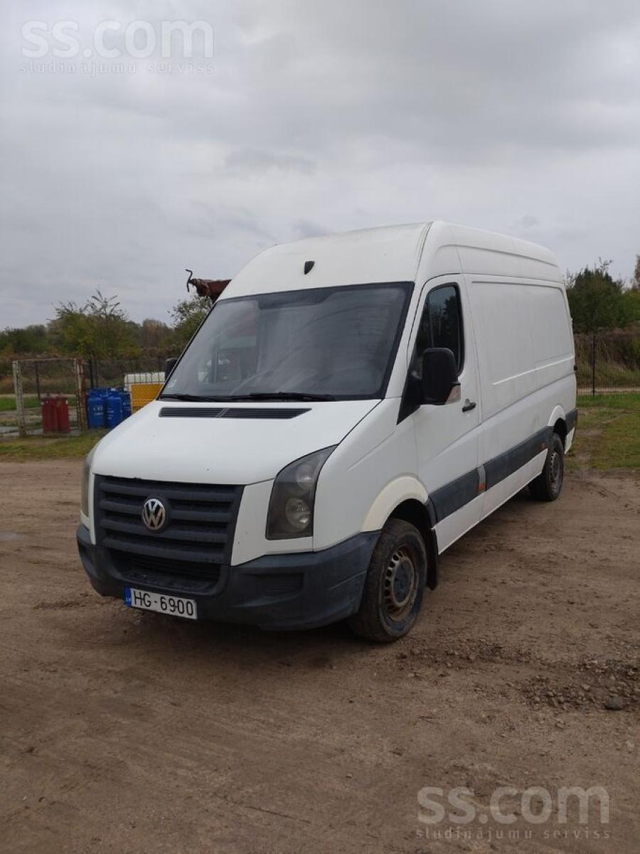 Balts Volkswagen Crafter 2006 Limbaži, ar dzinēja tilpumu 2.50 L un nobraukumu 255 tūkst. km par 3100 €, foto 1 vietnē AUTOMOTO.COM.LV