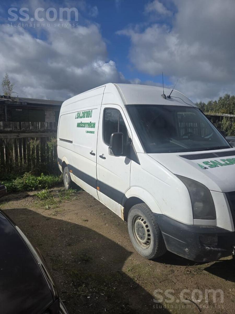 Balts Volkswagen Crafter 2007 Liepāja, ar dzinēja tilpumu 2.50 L un nobraukumu 375 tūkst. km par 2100 €, foto 1 vietnē AUTOMOTO.COM.LV