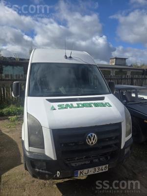 Balts Volkswagen Crafter 2007 Liepāja, ar dzinēja tilpumu 2.50 L un nobraukumu 375 tūkst. km par 2100 €, foto 3 vietnē AUTOMOTO.COM.LV