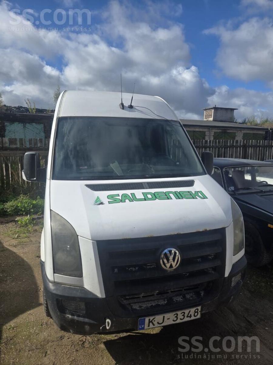 Balts Volkswagen Crafter 2007 Liepāja, ar dzinēja tilpumu 2.50 L un nobraukumu 375 tūkst. km par 2100 €, foto 3 vietnē AUTOMOTO.COM.LV