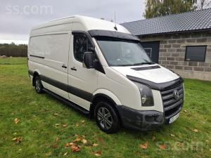 White Volkswagen Crafter 2010 in Riga, with an engine capacity of 2.50 L and mileage of 285 thousand km for 6500 €, photo 3 on AUTOMOTO.COM.LV