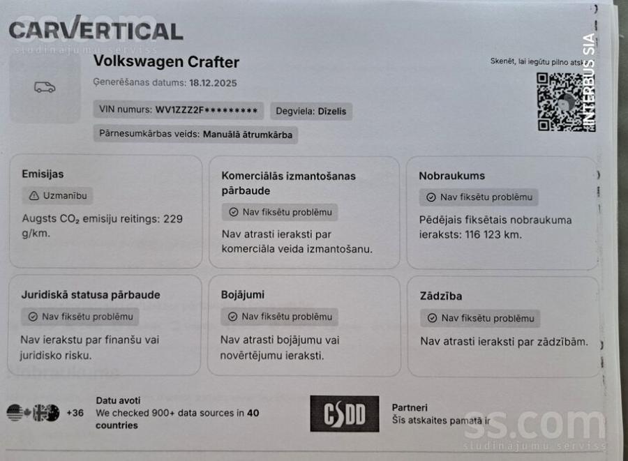 Balts Volkswagen Crafter 2016 Rīga, ar dzinēja tilpumu 2.00 L un nobraukumu 0 tūkst. km par 20449 €, foto 33 vietnē AUTOMOTO.COM.LV