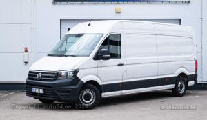 White Volkswagen Crafter 2021 in Riga, with an engine capacity of 2.00 L and mileage of 118 thousand km for 25364 €, photo  on AUTOMOTO.COM.LV
