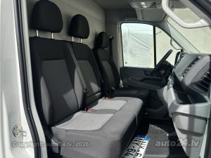 White Volkswagen Crafter 2024 in Riga, with an engine capacity of 2.00 L and mileage of 40 thousand km for 60450 €, photo 19 on AUTOMOTO.COM.LV