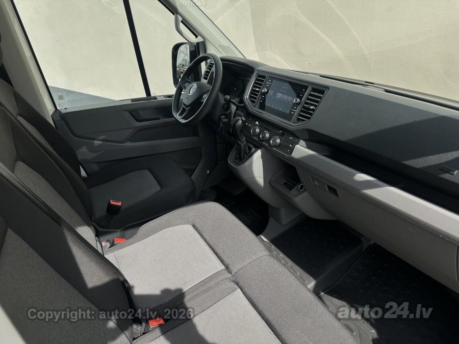 White Volkswagen Crafter 2024 in Riga, with an engine capacity of 2.00 L and mileage of 40 thousand km for 60450 €, photo 20 on AUTOMOTO.COM.LV