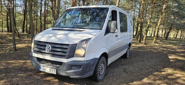 White Volkswagen Crafter 2016 in Kaunas, with an engine capacity of 2.00 L and mileage of 285 thousand km for 4950 €, photo 2 on AUTOMOTO.COM.LV