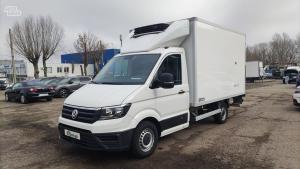 White Volkswagen Crafter 2019 in Klaipeda, with an engine capacity of 2.00 L and mileage of 250 thousand km for 22615 €, photo  on AUTOMOTO.COM.LV