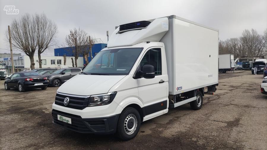 White Volkswagen Crafter 2019 in Klaipeda, with an engine capacity of 2.00 L and mileage of 250 thousand km for 22615 €, photo 1 on AUTOMOTO.COM.LV