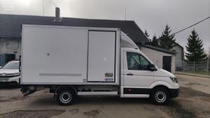 White Volkswagen Crafter 2019 in Klaipeda, with an engine capacity of 2.00 L and mileage of 250 thousand km for 22615 €, photo 6 on AUTOMOTO.COM.LV