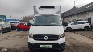 White Volkswagen Crafter 2019 in Klaipeda, with an engine capacity of 2.00 L and mileage of 250 thousand km for 22615 €, photo 9 on AUTOMOTO.COM.LV