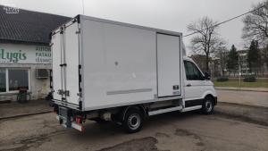 White Volkswagen Crafter 2019 in Klaipeda, with an engine capacity of 2.00 L and mileage of 250 thousand km for 22615 €, photo 11 on AUTOMOTO.COM.LV
