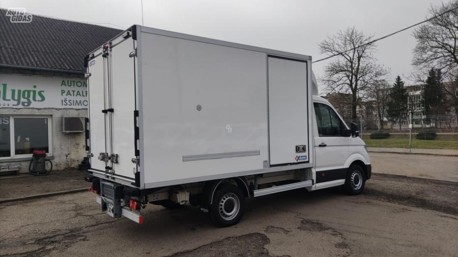 White Volkswagen Crafter 2019 in Klaipeda, with an engine capacity of 2.00 L and mileage of 250 thousand km for 22615 €, photo 11 on AUTOMOTO.COM.LV