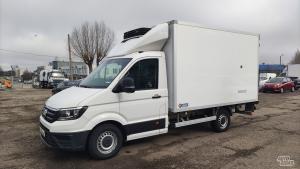 White Volkswagen Crafter 2019 in Klaipeda, with an engine capacity of 2.00 L and mileage of 250 thousand km for 22615 €, photo 12 on AUTOMOTO.COM.LV