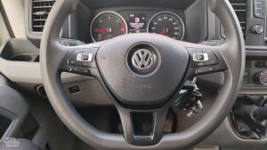 White Volkswagen Crafter 2019 in Klaipeda, with an engine capacity of 2.00 L and mileage of 250 thousand km for 22615 €, photo 21 on AUTOMOTO.COM.LV
