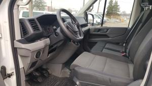 White Volkswagen Crafter 2019 in Klaipeda, with an engine capacity of 2.00 L and mileage of 250 thousand km for 22615 €, photo 29 on AUTOMOTO.COM.LV