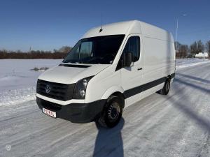 Yellow Volkswagen Crafter 2012 in Vilkaviskis, with an engine capacity of 1.97 L and mileage of 147 thousand km for 8399 €, photo  on AUTOMOTO.COM.LV