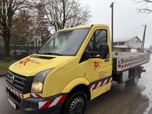 Yellow Volkswagen Crafter 2014 in Vilnius, with an engine capacity of 2.00 L and mileage of 390 thousand km for 6300 €, photo 7 on AUTOMOTO.COM.LV