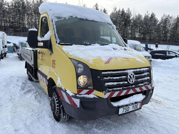 Dzeltens Volkswagen Crafter 2014 Viļņa, ar dzinēja tilpumu 2.00 L un nobraukumu 340 tūkst. km par 5999 €, foto 2 vietnē AUTOMOTO.COM.LV