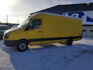 Yellow Volkswagen Crafter 2015 in Kaunas, with an engine capacity of 1.97 L and mileage of 168 thousand km for 11919 €, photo 3 on AUTOMOTO.COM.LV