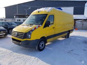 Yellow Volkswagen Crafter 2015 in Kaunas, with an engine capacity of 1.97 L and mileage of 168 thousand km for 11677 €, photo 2 on AUTOMOTO.COM.LV