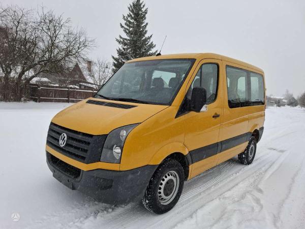 Dzeltens Volkswagen Crafter 2016 Panevēža, ar dzinēja tilpumu 2.00 L un nobraukumu 300 tūkst. km par 10200 €, foto 2 vietnē AUTOMOTO.COM.LV
