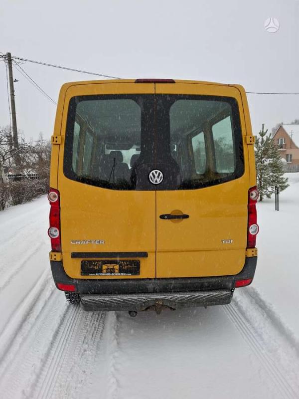 Dzeltens Volkswagen Crafter 2016 Panevēža, ar dzinēja tilpumu 2.00 L un nobraukumu 300 tūkst. km par 10200 €, foto 4 vietnē AUTOMOTO.COM.LV