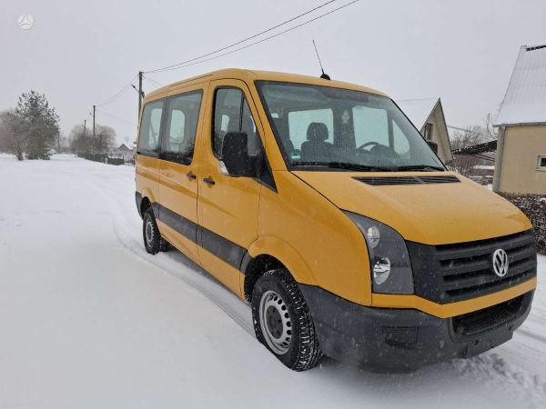 Dzeltens Volkswagen Crafter 2016 Panevēža, ar dzinēja tilpumu 2.00 L un nobraukumu 300 tūkst. km par 10200 €, foto 6 vietnē AUTOMOTO.COM.LV