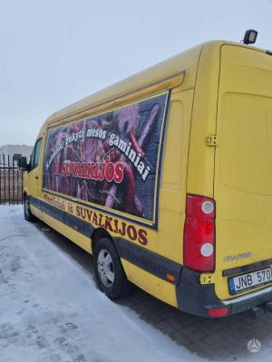 Yellow Volkswagen Crafter 2016 in Marijampole, with an engine capacity of 1.97 L and mileage of 240 thousand km for 19500 €, photo 2 on AUTOMOTO.COM.LV