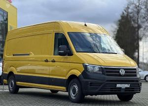 Yellow Volkswagen Crafter 2022 in Klaipeda, with an engine capacity of 1.97 L and mileage of 192 thousand km for 21500 €, photo 3 on AUTOMOTO.COM.LV