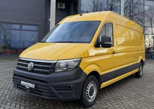 Yellow Volkswagen Crafter 2022 in Klaipeda, with an engine capacity of 1.97 L and mileage of 192 thousand km for 21500 €, photo 19 on AUTOMOTO.COM.LV