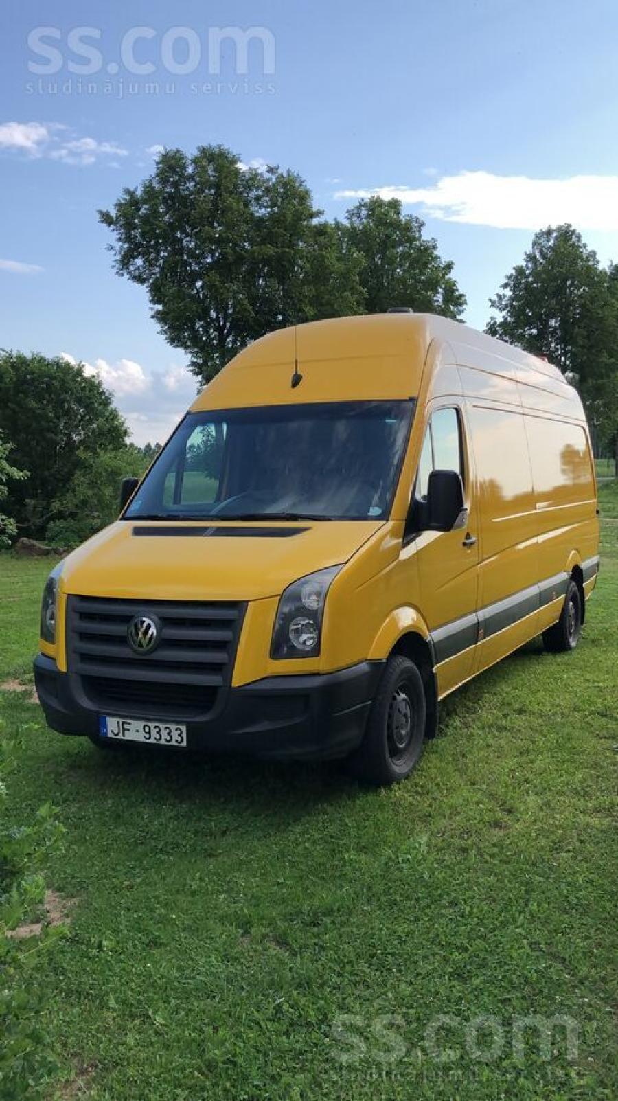 Dzeltens Volkswagen Crafter 2007 Valmiera, ar dzinēja tilpumu 2.50 L un nobraukumu 357 tūkst. km par 3850 €, foto 1 vietnē AUTOMOTO.COM.LV
