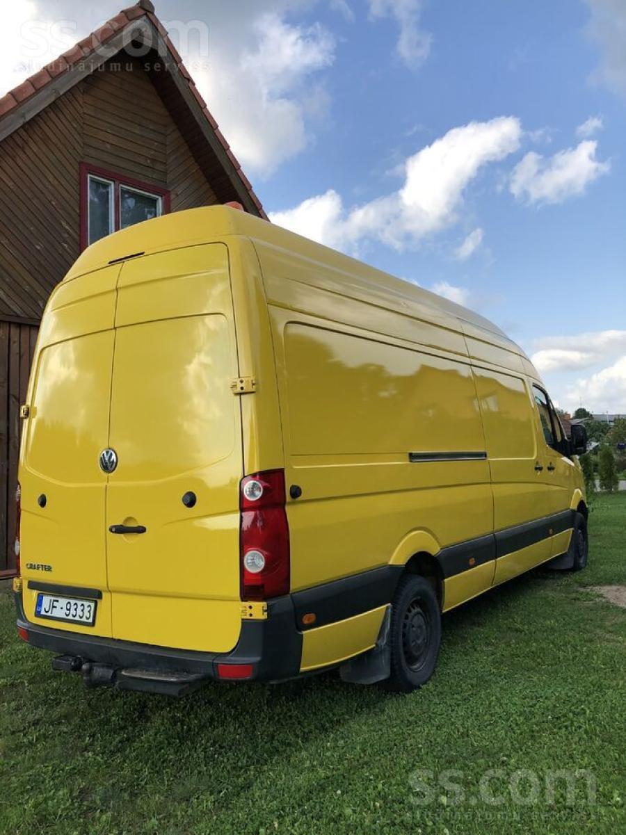 Dzeltens Volkswagen Crafter 2007 Valmiera, ar dzinēja tilpumu 2.50 L un nobraukumu 357 tūkst. km par 3850 €, foto 4 vietnē AUTOMOTO.COM.LV