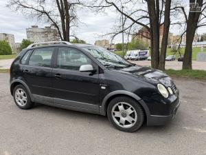 Черный Фольксваген Кросс Поло 2005 в Каунас, объемом двигателя 1.40 л и пробегом 314 тыс. км за 920 €, фото 4 на AUTOMOTO.COM.LV