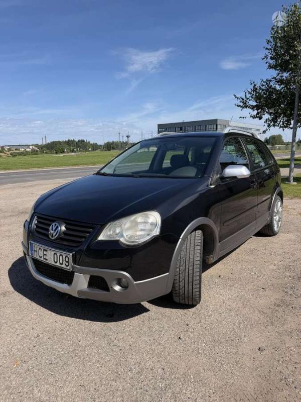 Melns Volkswagen cross-polo 2006 Švenčionys, ar dzinēja tilpumu 1.39 L un nobraukumu 156 tūkst. km par 2100 €, foto 1 vietnē AUTOMOTO.COM.LV