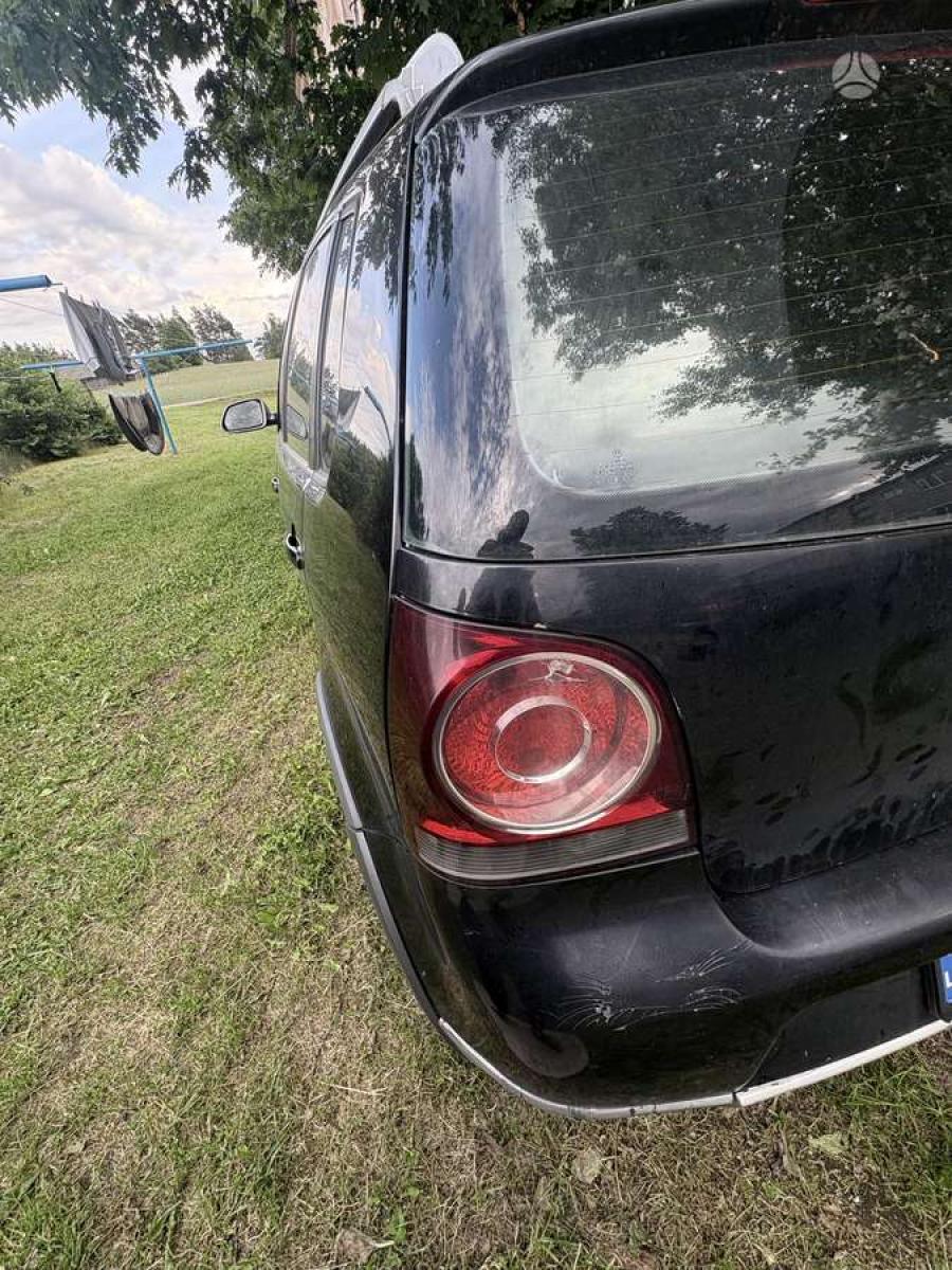 Black Volkswagen cross-polo 2007 in Trakai, with an engine capacity of 1.90 L and mileage of 384 thousand km for 600 €, photo 1 on AUTOMOTO.COM.LV