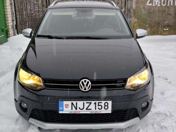 Melns Volkswagen cross-polo 2012 Jonava, ar dzinēja tilpumu 1.60 L un nobraukumu 350 tūkst. km par 3500 €, foto 1 vietnē AUTOMOTO.COM.LV