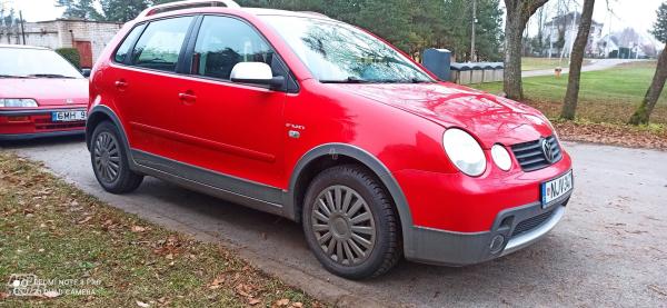 Volkswagen cross-polo 2004 Kauņa, ar dzinēja tilpumu 1.40 L un nobraukumu 168 tūkst. km par 1350 €, foto 7 vietnē AUTOMOTO.COM.LV