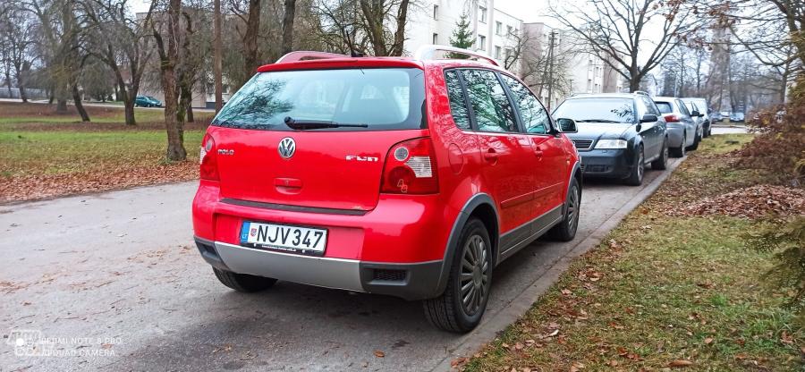 Volkswagen cross-polo 2004 Kauņa, ar dzinēja tilpumu 1.40 L un nobraukumu 185 tūkst. km par 1350 €, foto 18 vietnē AUTOMOTO.COM.LV