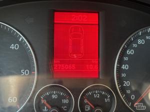Grey Volkswagen cross-touran 2009 in Varena, with an engine capacity of 2.00 L and mileage of 275 thousand km for 4100 €, photo 10 on AUTOMOTO.COM.LV