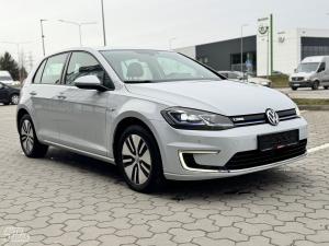 White Volkswagen e-Golf 2018 in Vilnius, with an engine capacity of 0.00 L and mileage of 95 thousand km for 9950 €, photo  on AUTOMOTO.COM.LV