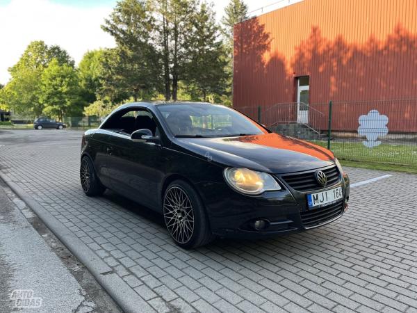 Melns Volkswagen Eos 2006 Klaipėda, ar dzinēja tilpumu 2.00 L un nobraukumu 262 tūkst. km par 1800 €, foto 6 vietnē AUTOMOTO.COM.LV